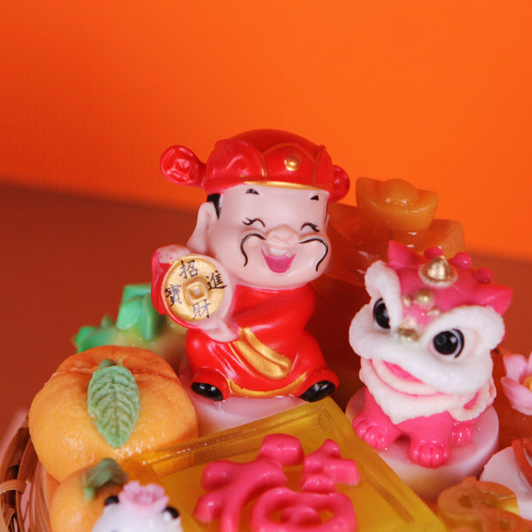 CNY Prosperity Jelly Basket 5" | Online CNY Jelly Cake Delivery KL and PJ