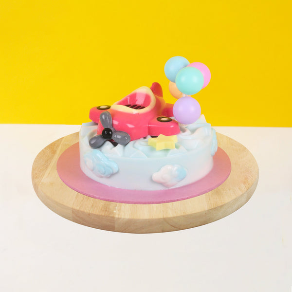 Little Red Plane Jelly Cake 6" | Online Birthday Cake For Kids Delivery ...