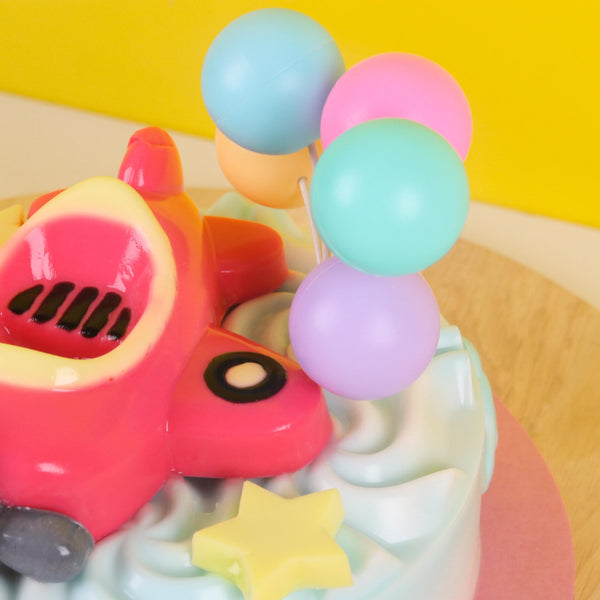 Little Red Plane Jelly Cake 6" | Online Birthday Cake For Kids Delivery ...