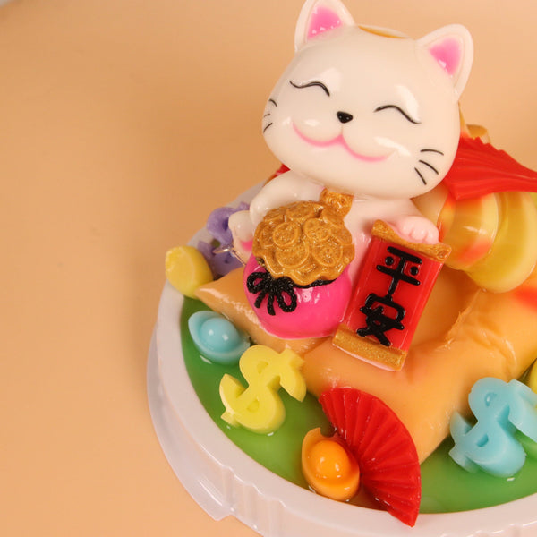 Set of 2 Lucky Cat Jelly Cakes | Jelly Cake Delivery KL/PJ