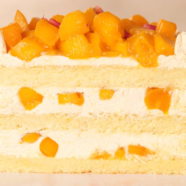 Tropical Mango Cake | Birthday Mango Cake Delivery KL/PJ Malaysia