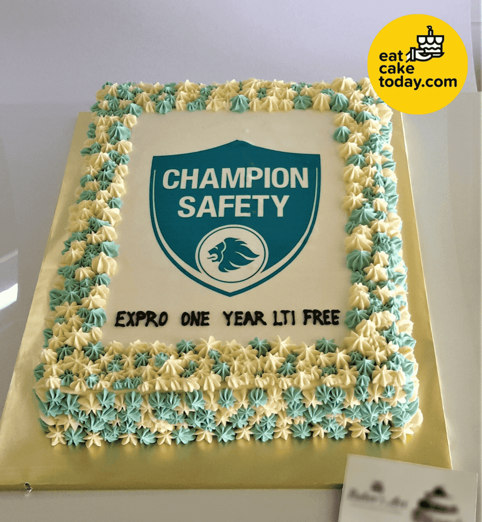 Champion safety cake (Customized) | Eat Cake Today | Delivery KL/PJ