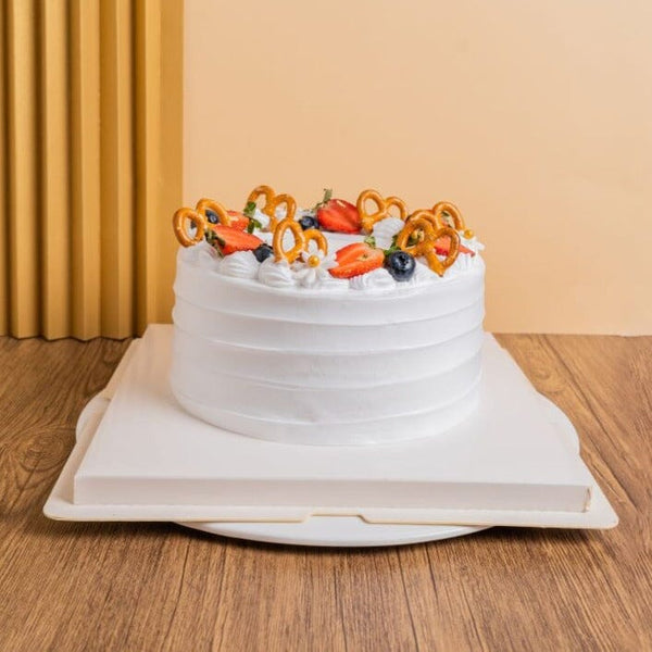 Fresh Fruit Mille Crepe Cake 6" | Mother's Day Online Cake Delivery