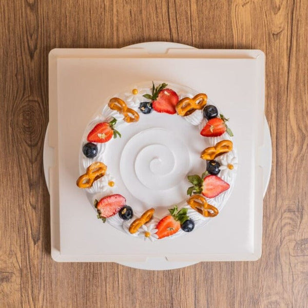 Fresh Fruit Mille Crepe Cake 6" | Mother's Day Online Cake Delivery