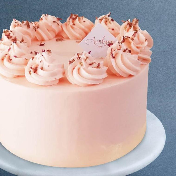 Lychee Rose Cake 6" | Eat Cake Today | Birthday Cake Delivery Penang