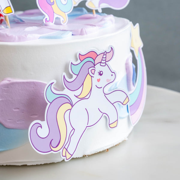Magical Unicorn Cake 6" | Online Birthday Cake Delivery KL/PJ Malaysia