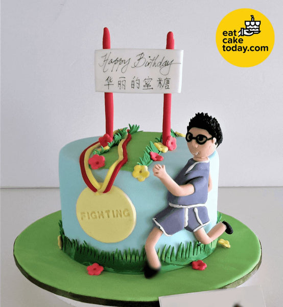 Marathon Cake 6' (Customized) | Eat Cake Today | Delivery KL/PJ