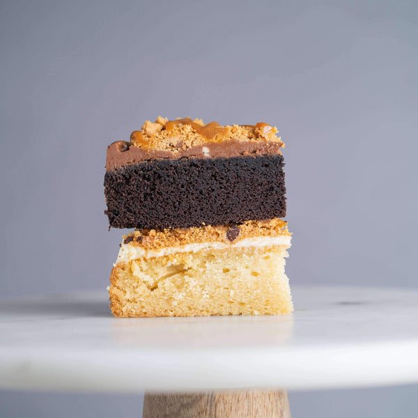 Kek Coklat Moist | Mix Salted Caramel Cake