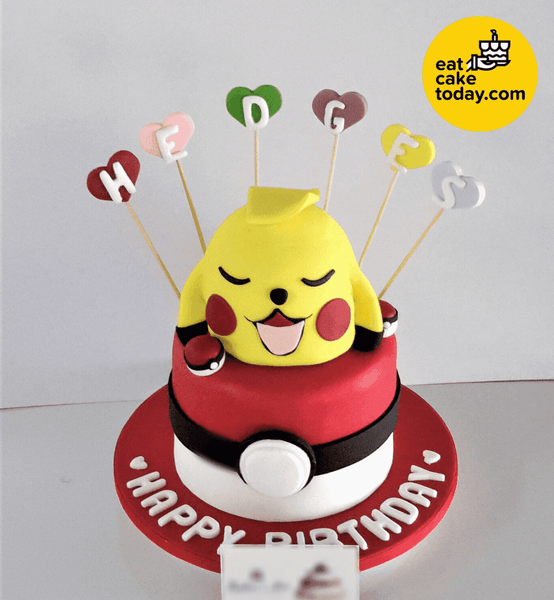 Customized Pikachu Cake | Eat Cake Today | Delivery KL/PJ