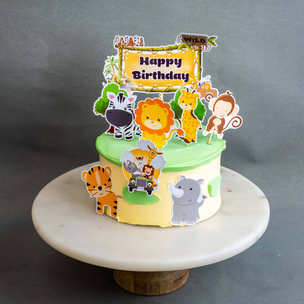 Safari Cake 6" | Online Birthday Cake Delivery KL/PJ Malaysia
