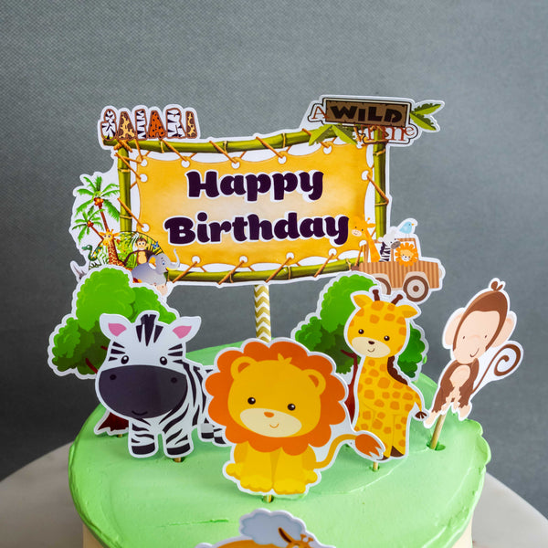 Safari Cake 6" | Online Birthday Cake Delivery KL/PJ Malaysia